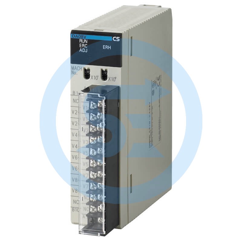 Omron CJ1W-DA08C Analog output unit